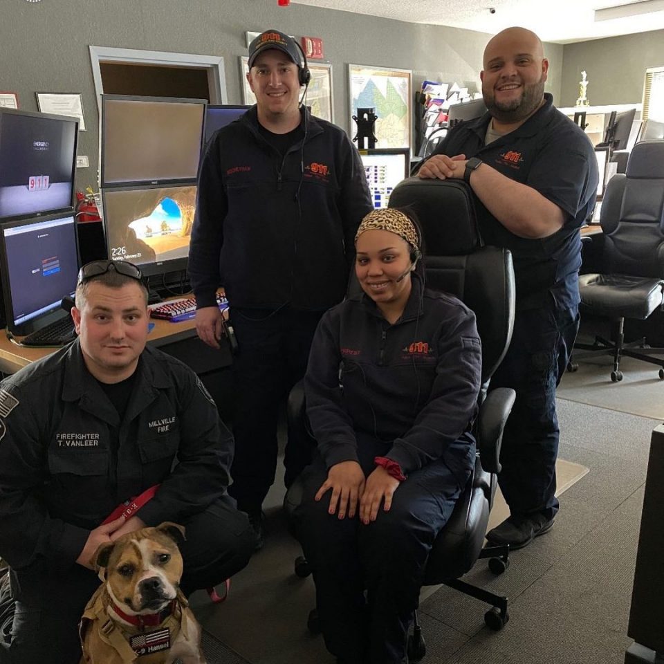 Pit Bull Who Was Saved From Dog Ring Becomes First Arson-Detection K9 ...